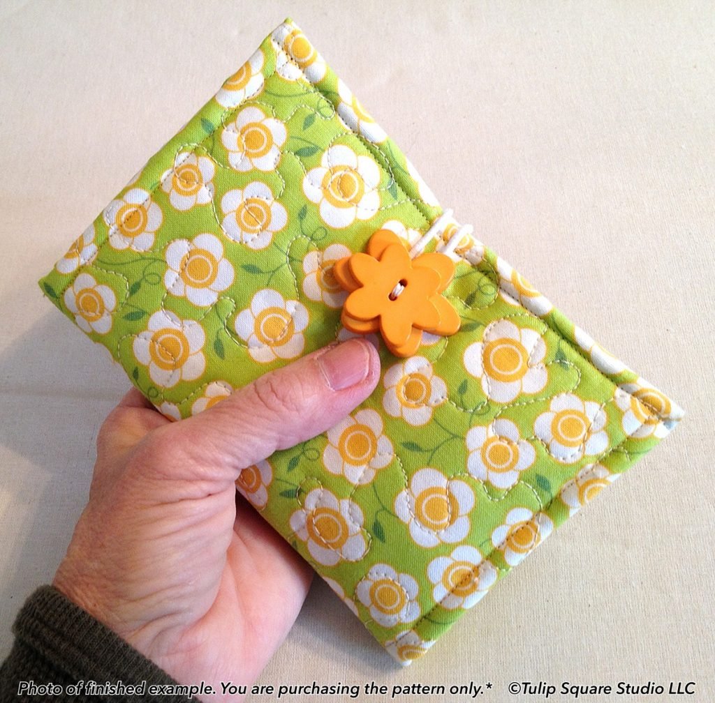 Tri Fold Sewing Caddy Quilted Organizer Pattern #520 - Tulip Square ...