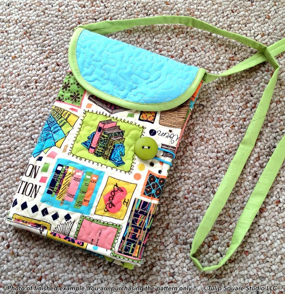 Tri Fold Tablet Totes #523 - Tulip Square ~ Patterns for useful quilted ...