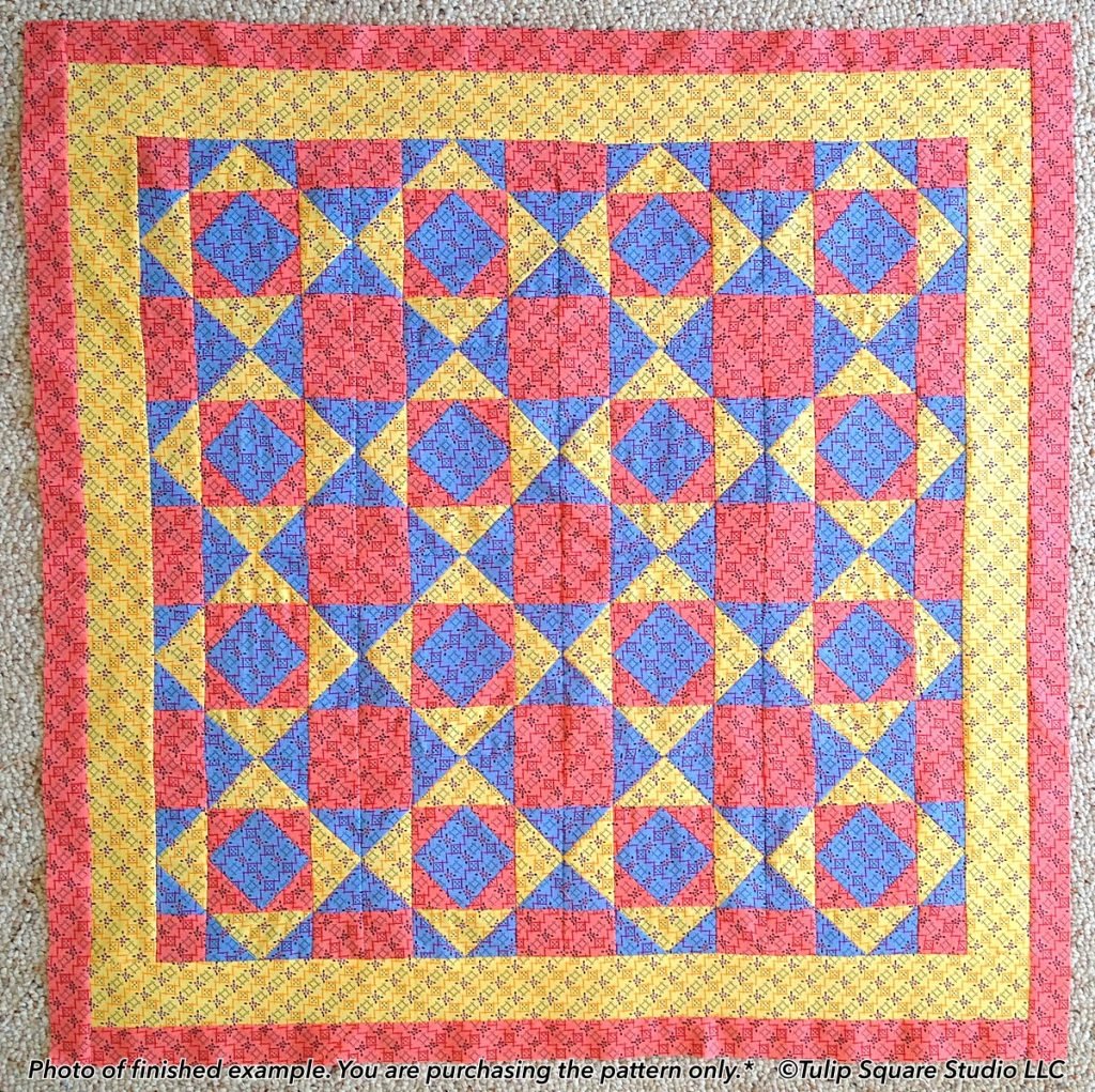 Classic Kitchen Quilted Table Topper Pattern #538 - Tulip Square ...