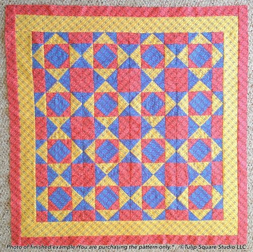 Classic Kitchen Quilted Table Topper Pattern #538 - Tulip Square ...