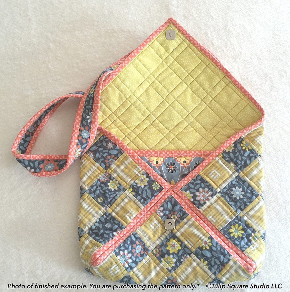 City Pretty Quilted Purse Pattern #557 - Tulip Square ~ Patterns for ...