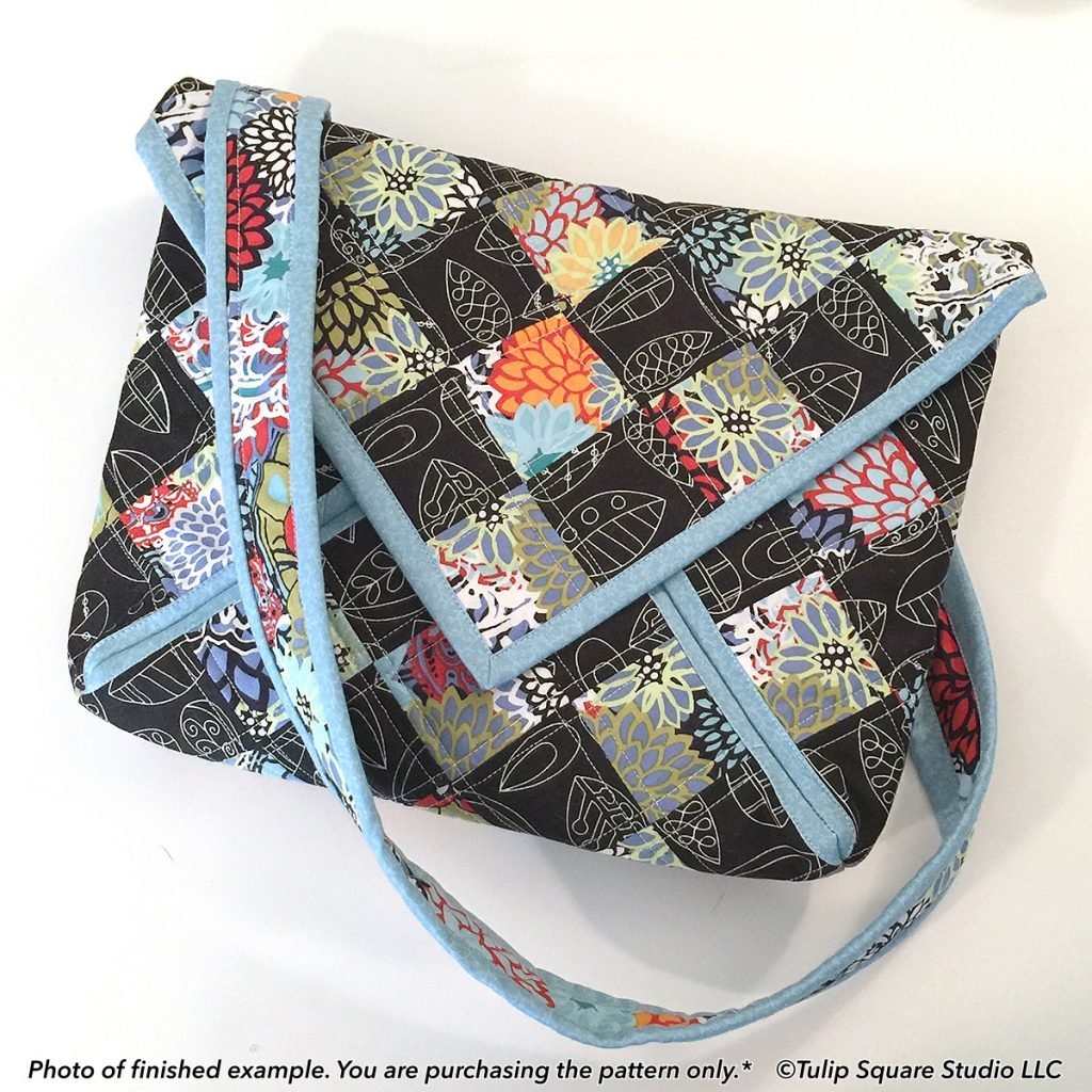 City Pretty Quilted Purse Pattern #557 - Tulip Square ~ Patterns for ...