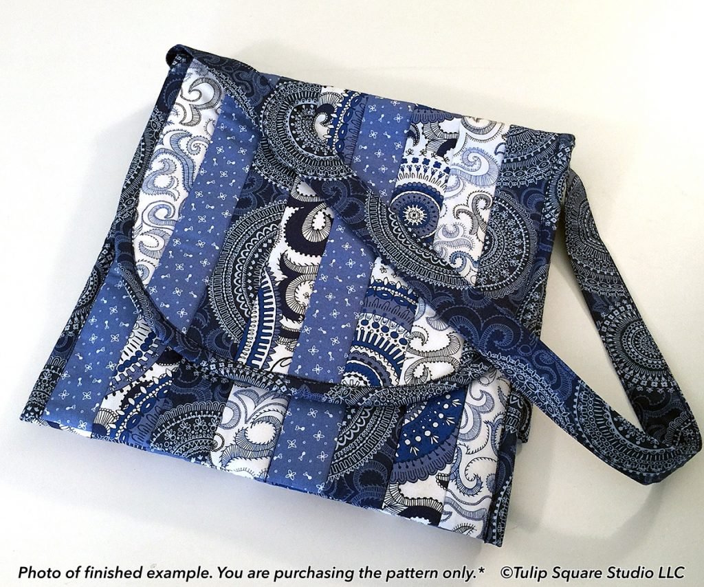 Double Sided Saddle Bag Quilted Purse Pattern #558 - Tulip Square ...