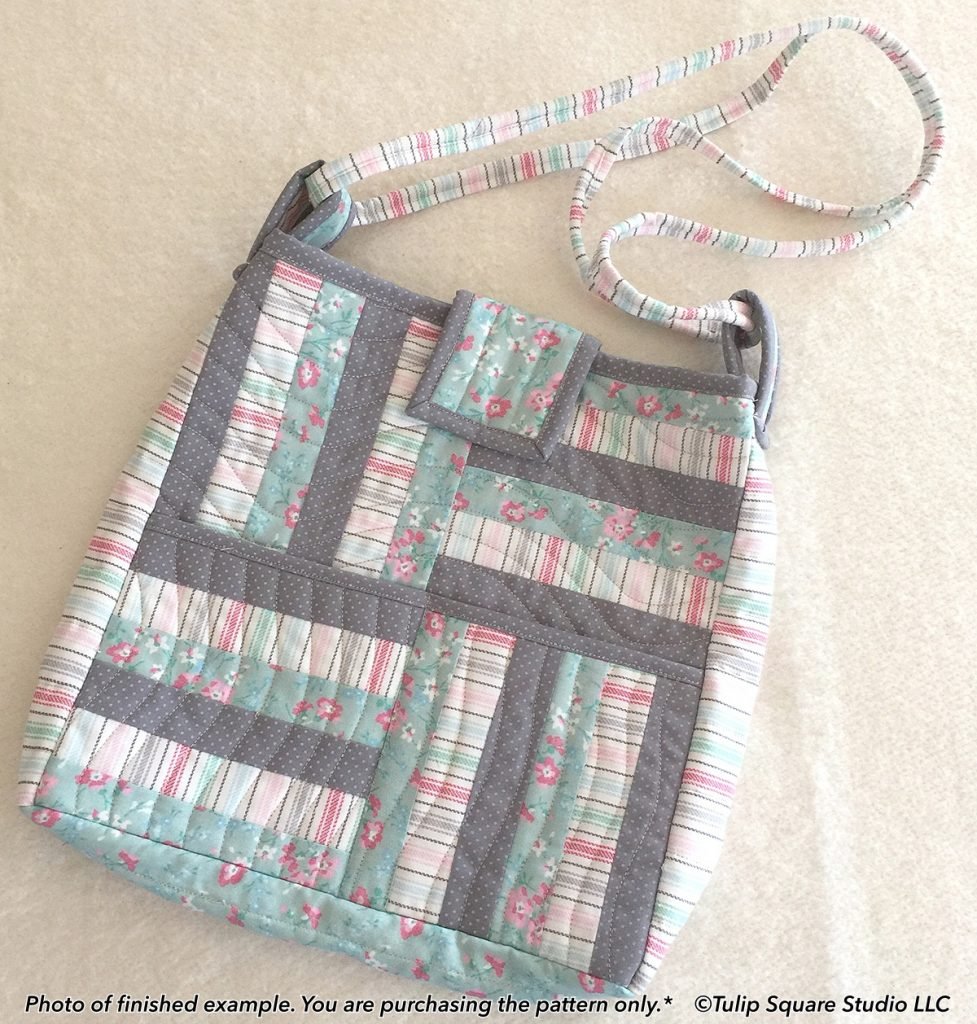 Haul It All Bag Quilted Purse Pattern #559 - Tulip Square ~ Patterns ...