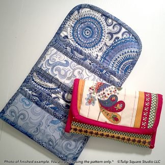 Quilted Clutch Style Wallet Sewing Pattern #562 - Tulip Square ...