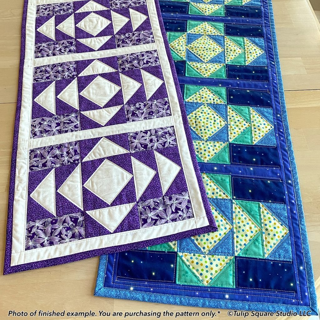 Pattern Bundle - Three Popular Sized Quilted Table Runner Patterns ...