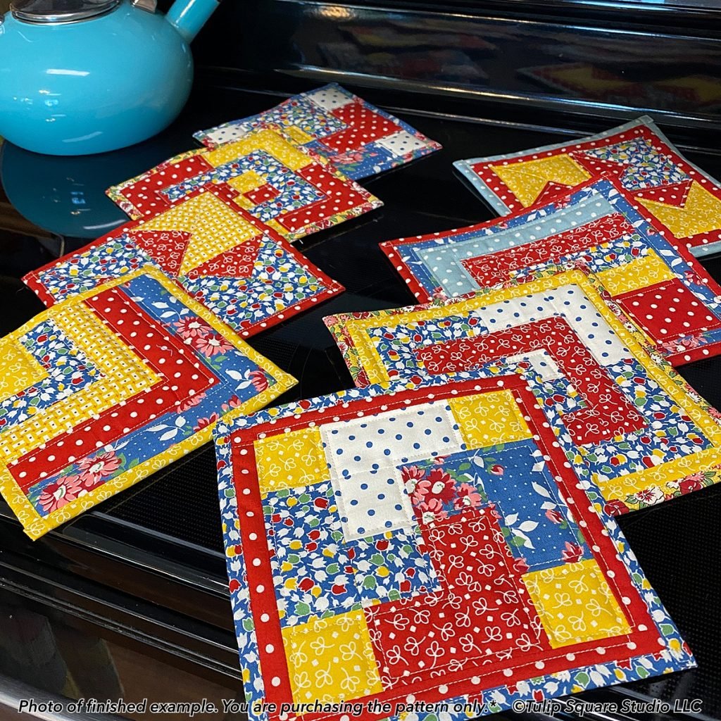 Quilted Kitchen Patterns Archives - Tulip Square ~ Patterns for useful ...