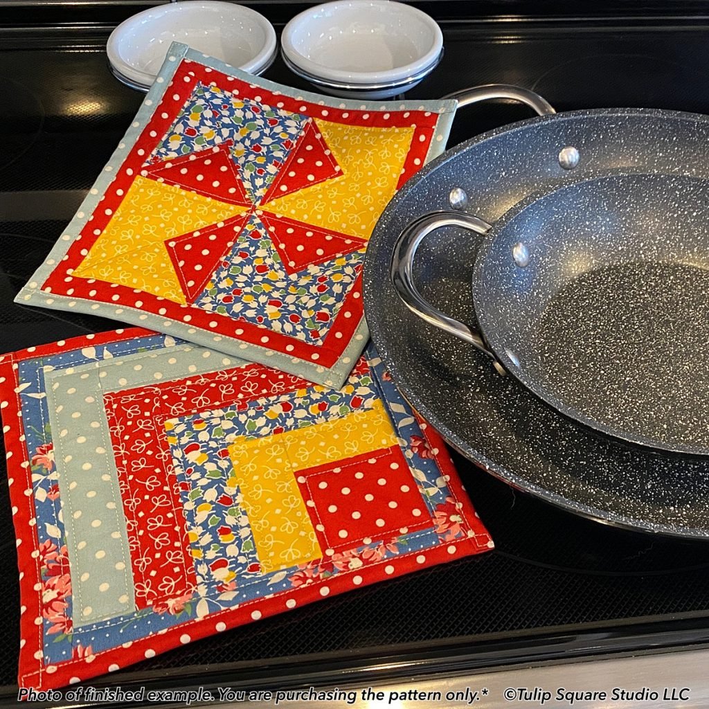 Pattern Bundle - Quilted Kitchen Necessities - Tulip Square ~ Patterns ...