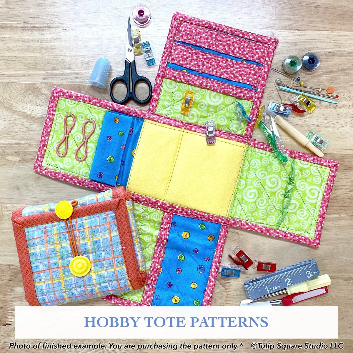 Pattern Shop - Tulip Square ~ Patterns for useful quilted goods