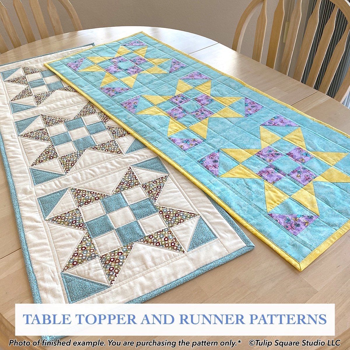 Pattern Shop - Tulip Square ~ Patterns for useful quilted goods