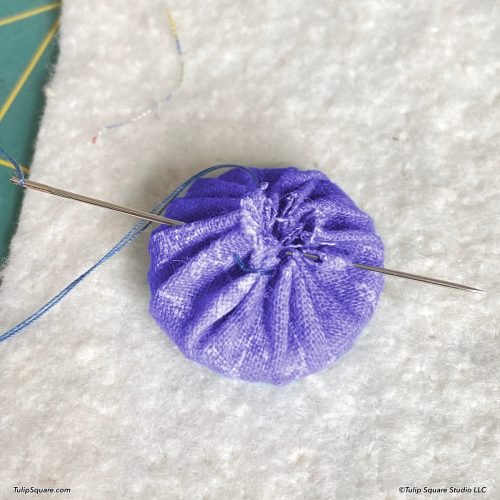Make a fabric covered button with no special tools - Tulip Square ...