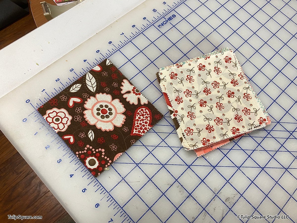 Beginners guide to fabric pre-cuts - Tulip Square ~ Patterns for useful ...