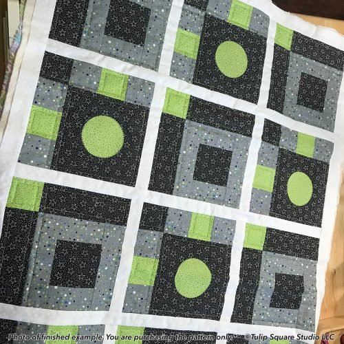 Shadowy Shapes Quilted Table Topper Pattern #614 - Tulip Square ...