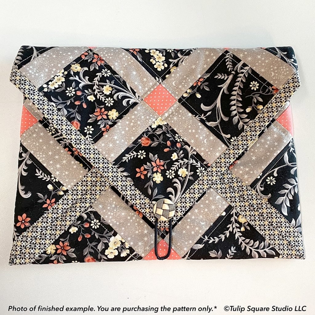 Envelope Style Tablet Tote Quilted Bag Pattern #502 - Tulip Square ...