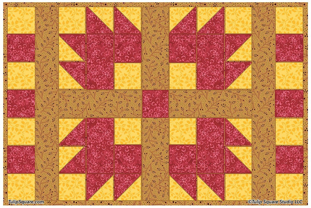 5 Autumn Placemat Patterns! - Tulip Square ~ Patterns for useful ...
