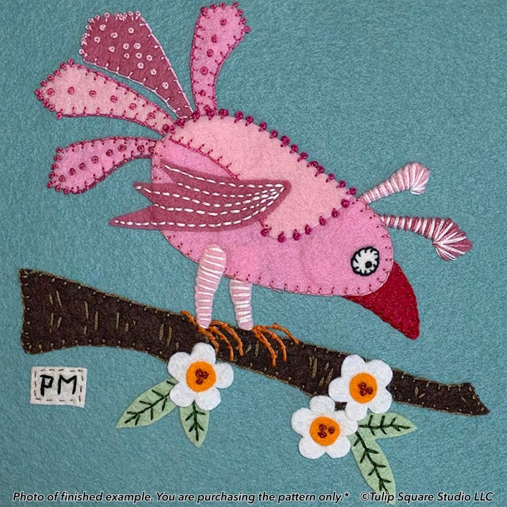 Felt Appliqué Patterns Archives - Tulip Square ~ Patterns for useful quilted goods