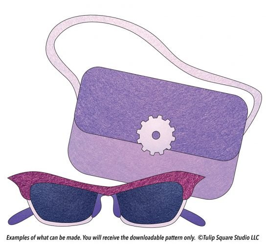 Free Appliqué Pattern - Fashion Accessories - TulipSquare.com