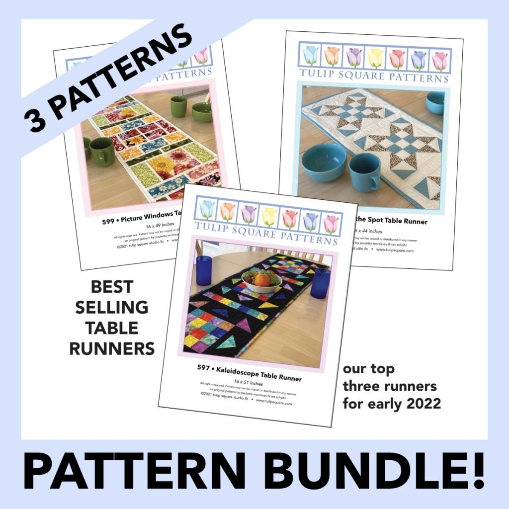 Pattern Bundles Archives - Tulip Square ~ Patterns for useful quilted goods