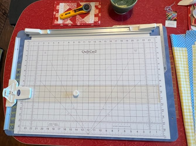 Sewing Room Tour - Tulip Square ~ Patterns for useful quilted goods