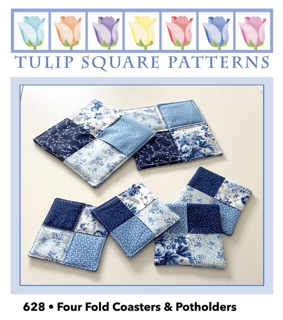 Four Fold Coasters and Potholders - Tulip Square ~ Patterns for useful ...